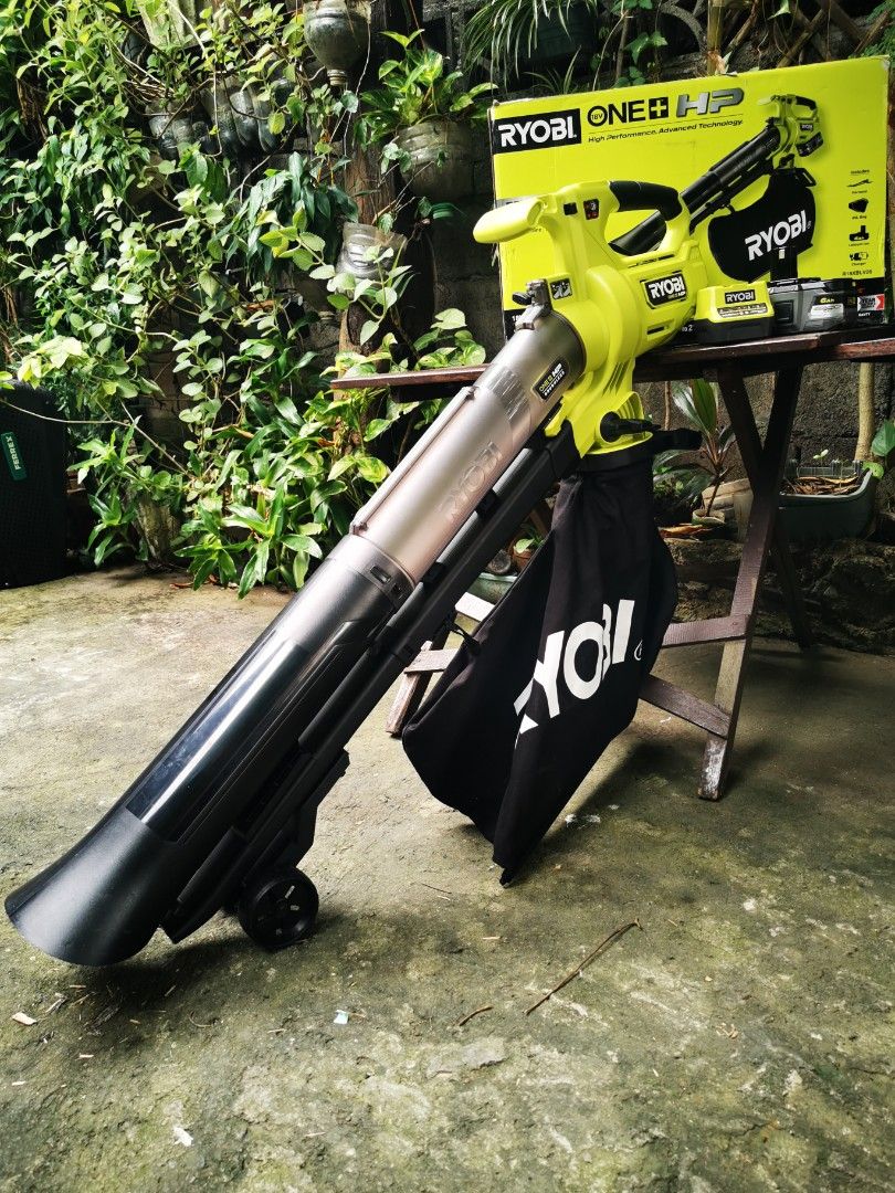 ryobi 18v hp blower/vacuum with 6ah battery charger, Commercial & Industrial, Construction Tools ...