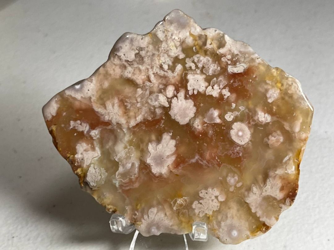 Sakura Agate Slab, Women's Fashion, Jewelry & Organizers, Precious ...