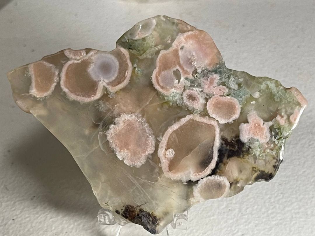 Sakura Agate Slab, Women's Fashion, Jewelry & Organizers, Precious ...