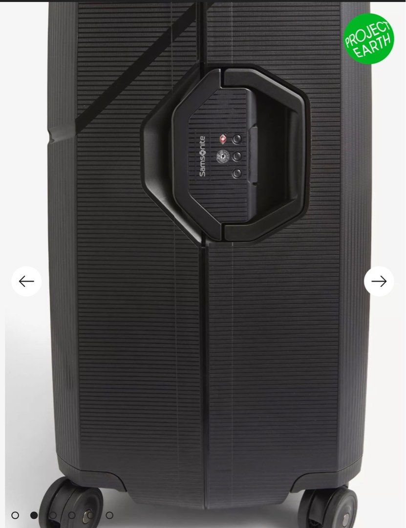 SAMSONITE Magnum Eco Spinner hard case 4 wheel recycled-plastic cabin ...