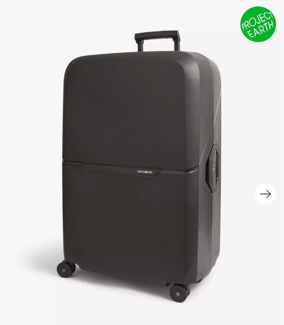 SAMSONITE Magnum Eco Spinner hard case 4 wheel recycled-plastic cabin ...