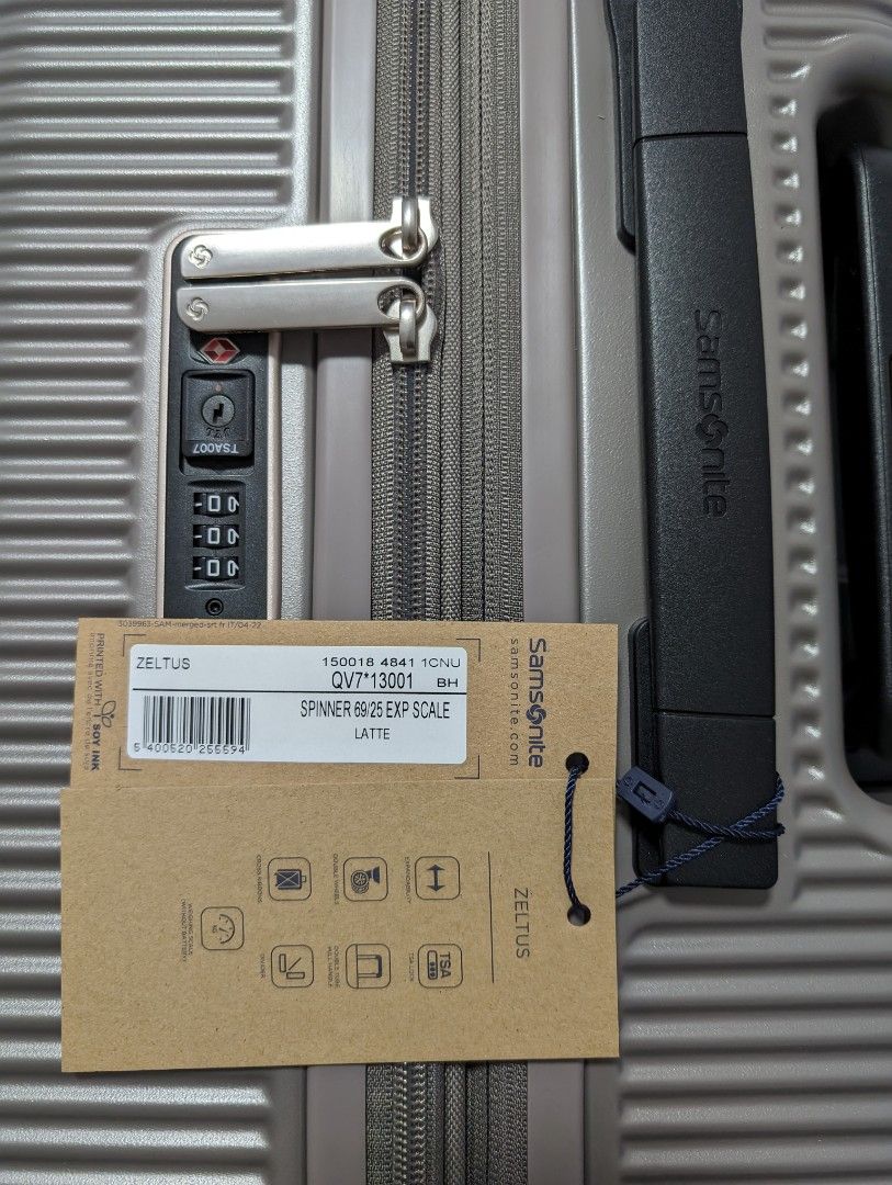 Samsonite ZELTUS 69cm Luggage, Hobbies & Toys, Travel, Luggage on Carousell