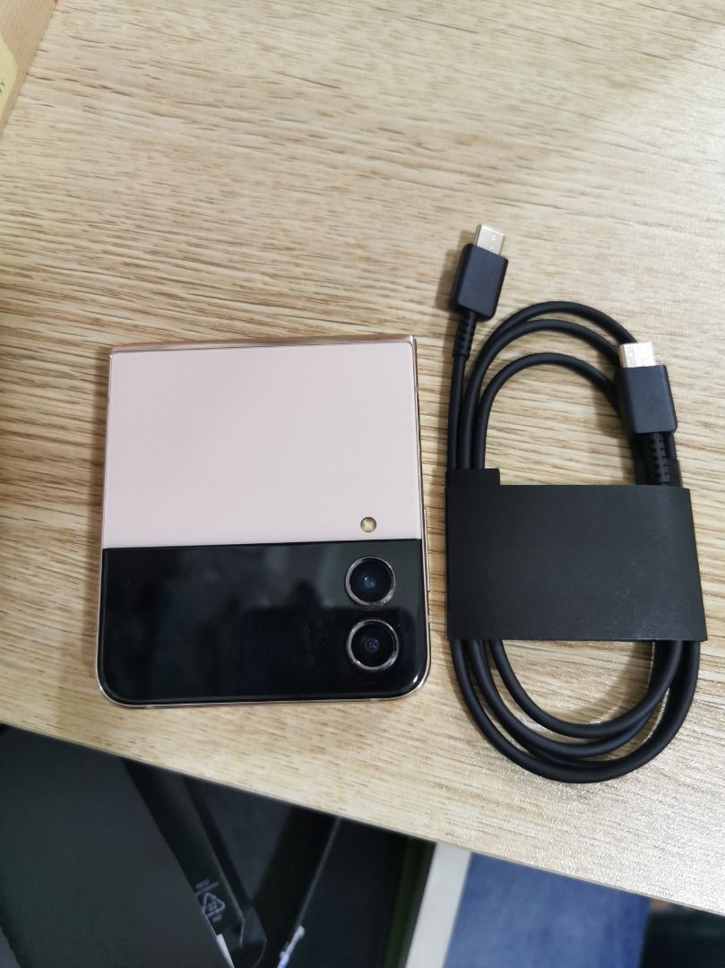 Samsung galaxy z flip 4 pink gold 8gb/256gb, Mobile Phones & Gadgets ...