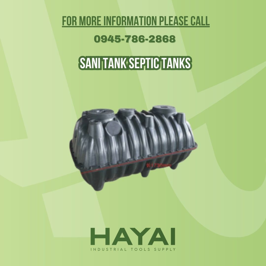 Sani Tank Septic Tanks, Commercial & Industrial, Industrial Equipment ...