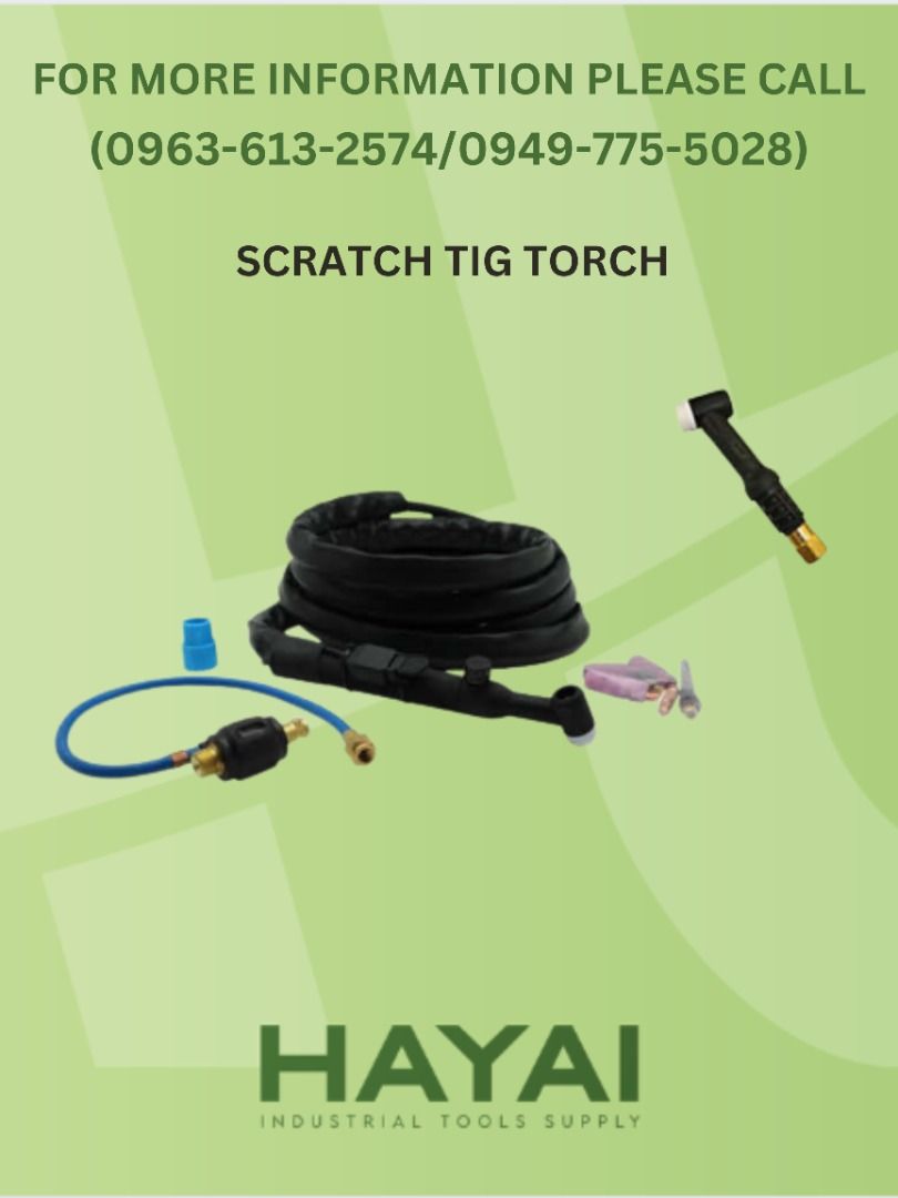 SCRATCH TIG TORCH, Commercial & Industrial, Construction Tools ...
