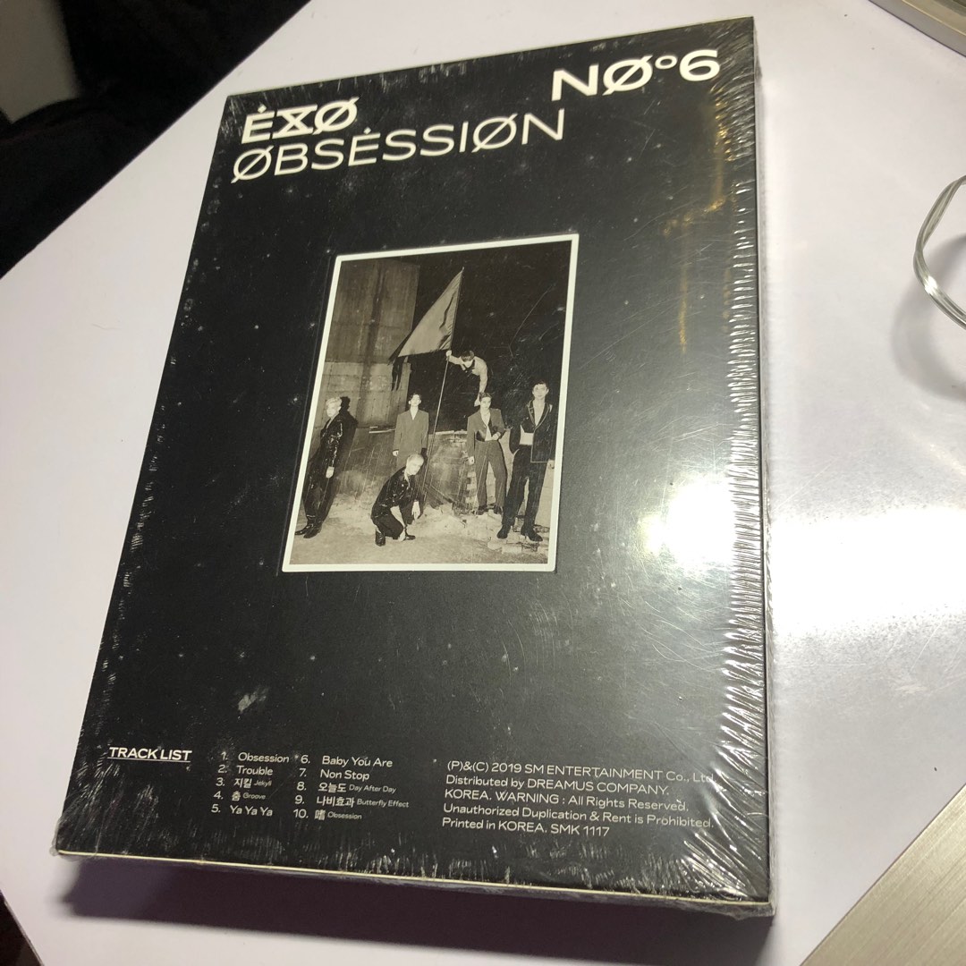 SEALED EXO Obsession Album (Obsession ver), Hobbies & Toys, Memorabilia & Collectibles, K-Wave ...
