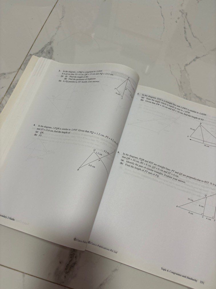 Sec 2 Express Math Topical Assessment Book, Hobbies & Toys, Books ...