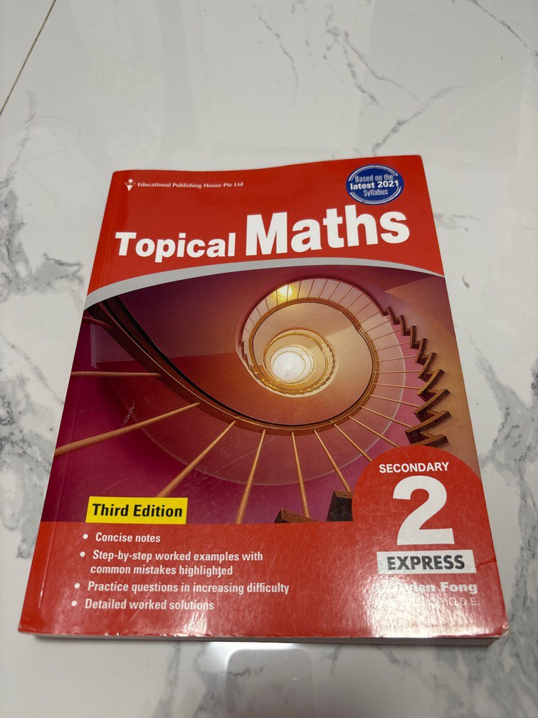Sec 2 Express Topical Math Assessment Book, Hobbies & Toys, Books & Magazines, Assessment Books ...