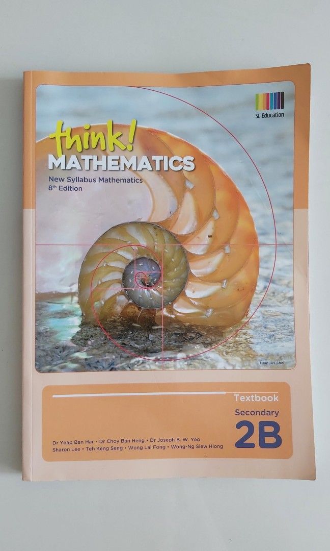 Sec 2 Math Textbook, Hobbies & Toys, Books & Magazines, Textbooks on ...