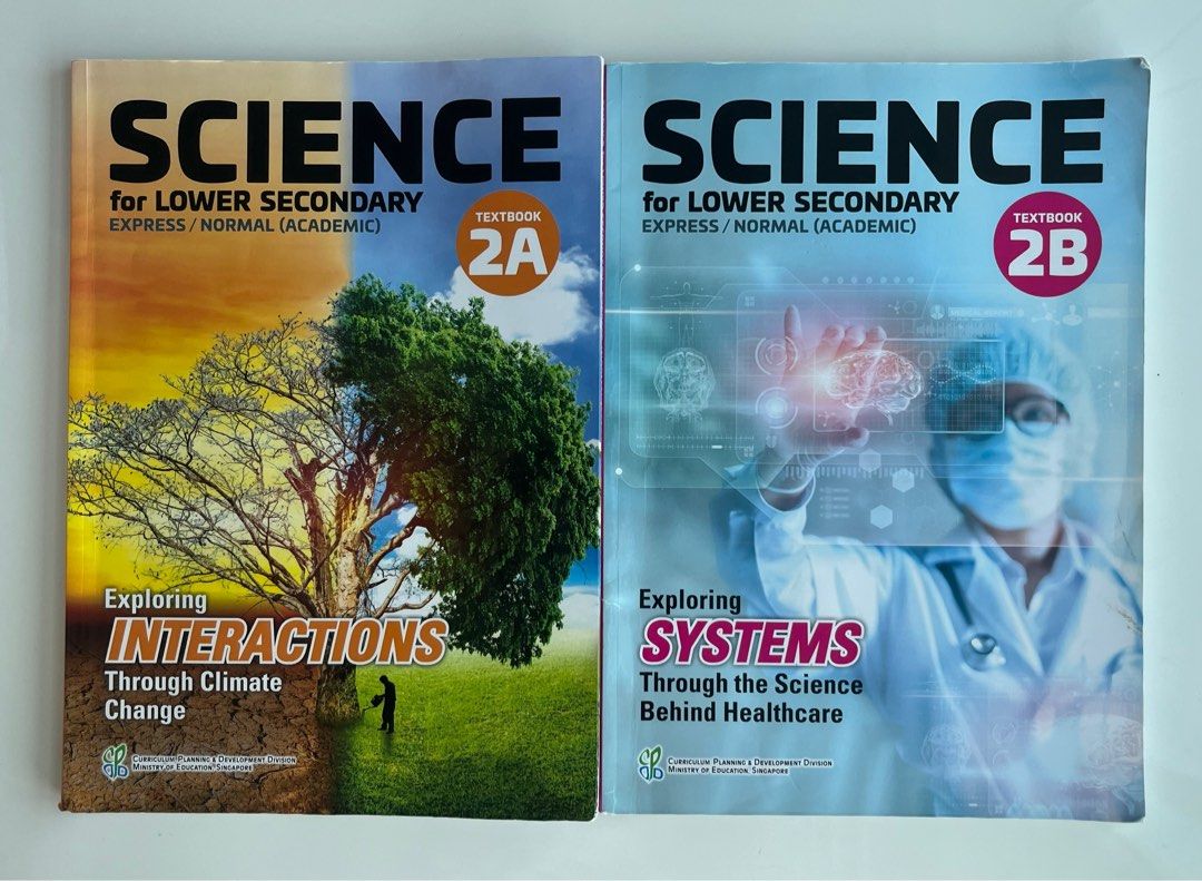 [SOLD] secondary 2 science textbook 2A and 2B, Hobbies & Toys, Books ...
