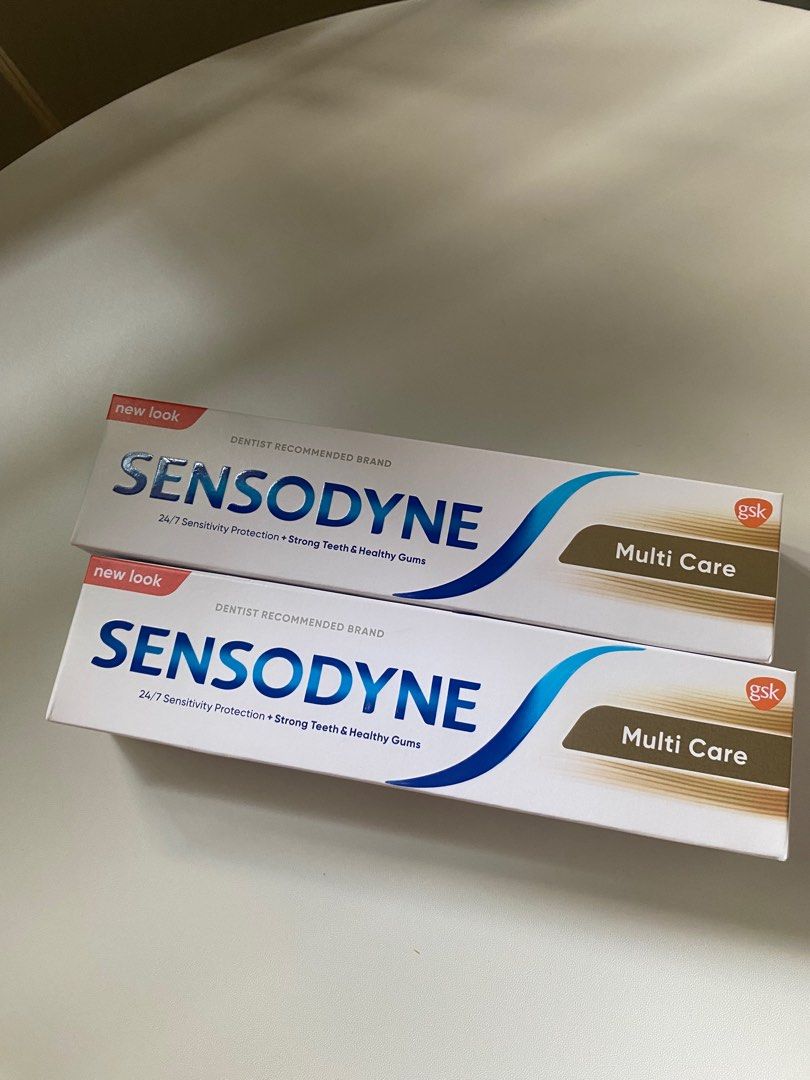 SENSODYNE multi care toothpaste, Health & Nutrition, Braces, Support ...