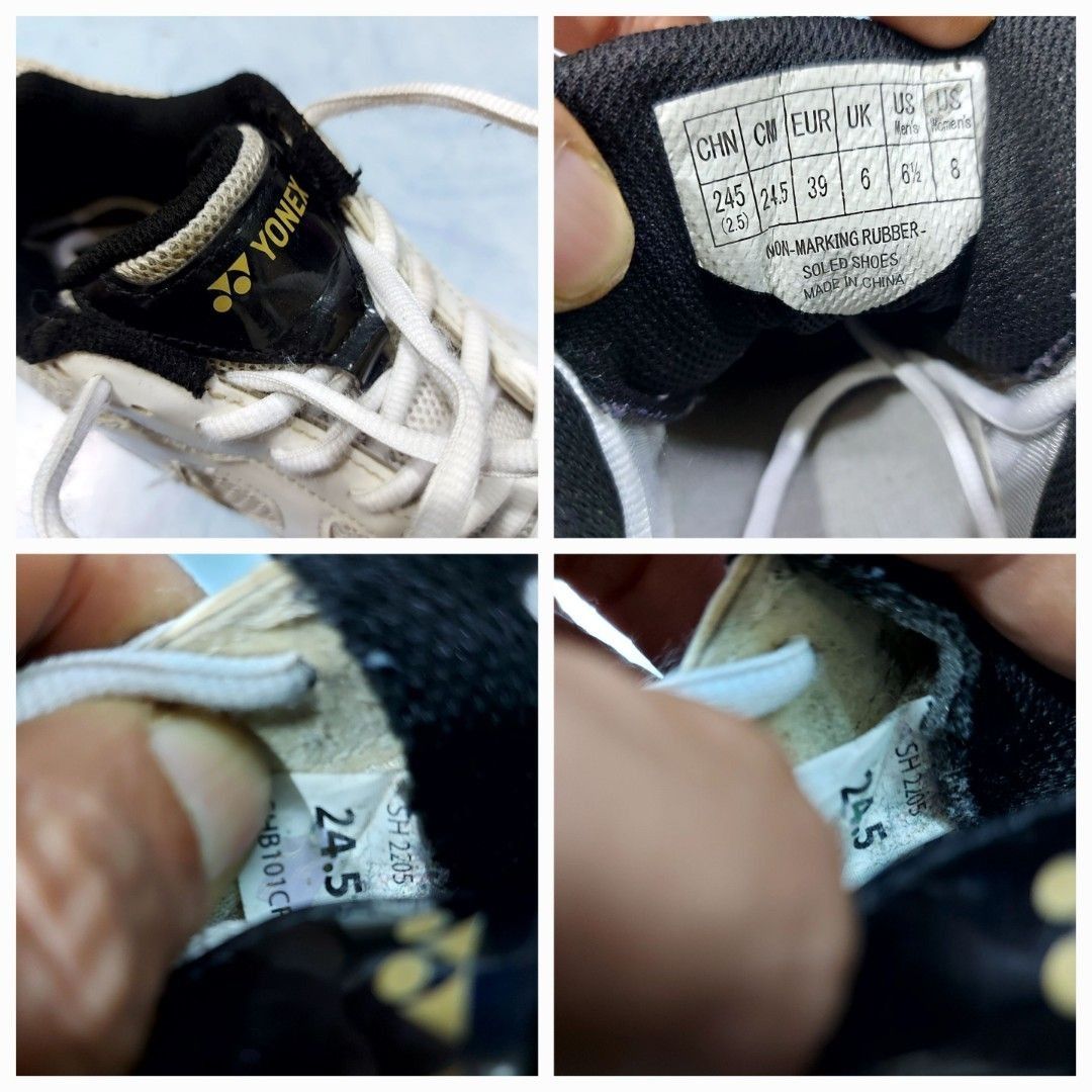 Sepatu Badminton Yonex Power Cushion SHB 101 CR SIze 39,5, Olah Raga ...