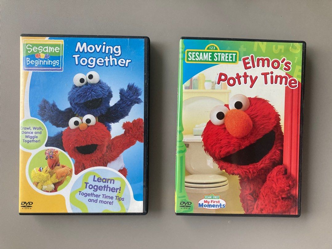Sesame Street DVDs, Babies & Kids, Infant Playtime on Carousell