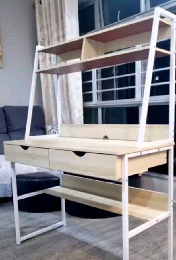 SG Clearance Left 3 each - 100 I 120cm Study Table with drawer ...