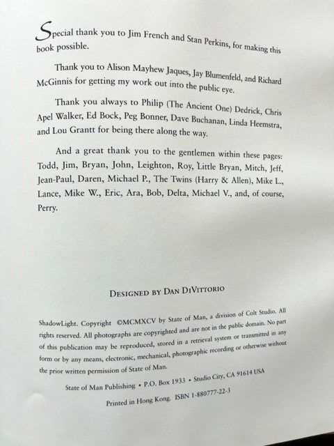 Shadowlight: The Photography of Robert John Guttke (Ars Erotica ...