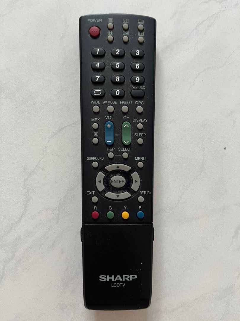 SHARP TV Remote Control GA633WJSA, TV & Home Appliances, TV ...