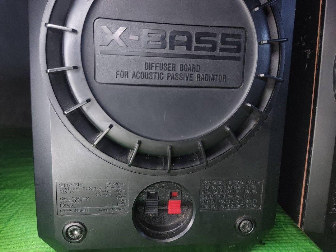 Sharp XBass Live Mini 2 Way Speaker, Audio, Soundbars, Speakers ...