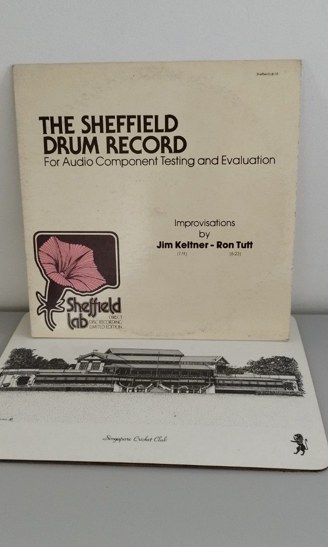 Sheffield Lab : The Drum Record, Hobbies & Toys, Music & Media, Vinyls ...