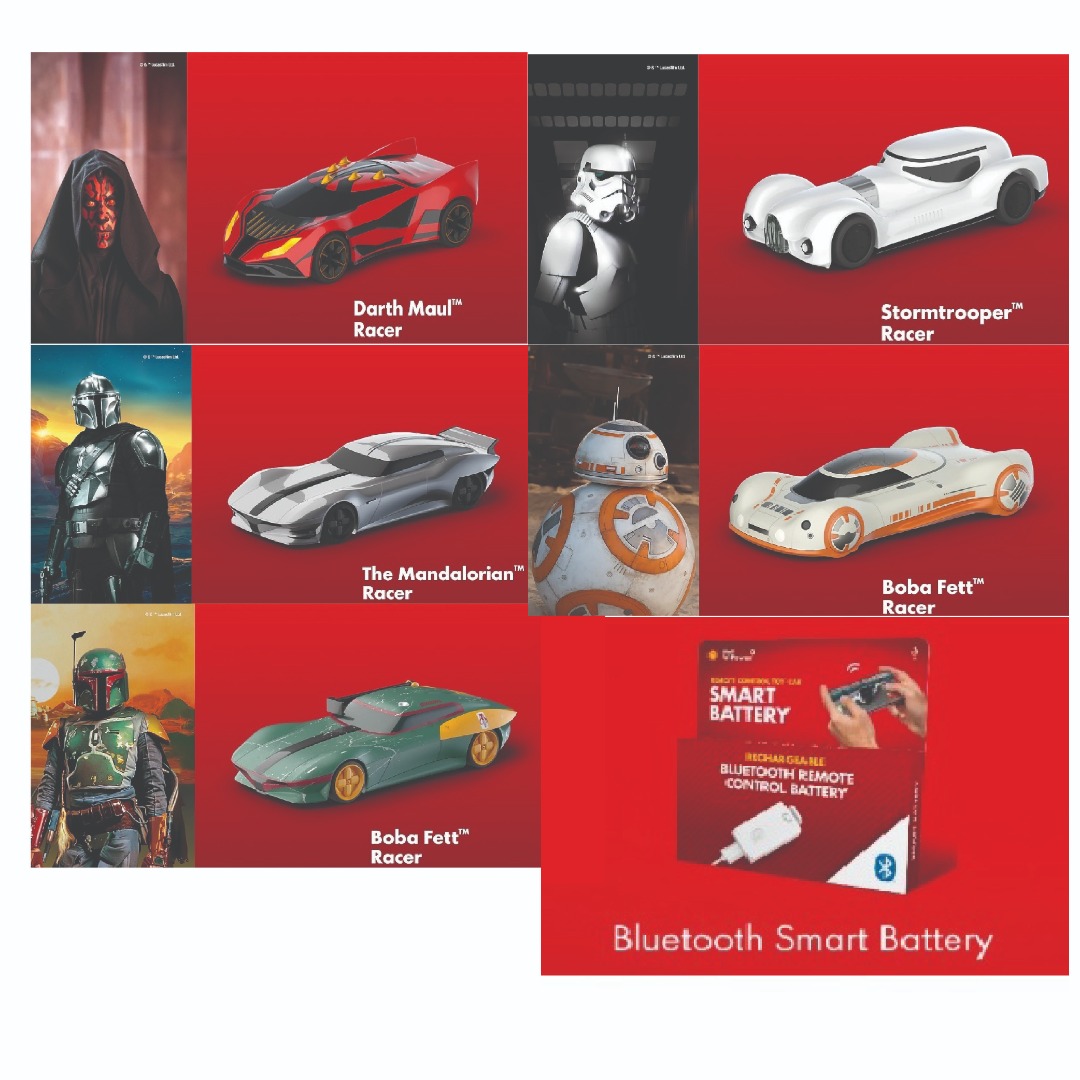 Shell Star Wars Racer with Bluetooth remote, Hobbies & Toys, Toys ...