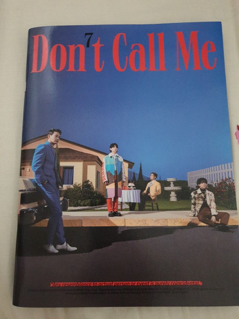Shinee Don't Call Me album, Hobbies & Toys, Memorabilia & Collectibles ...