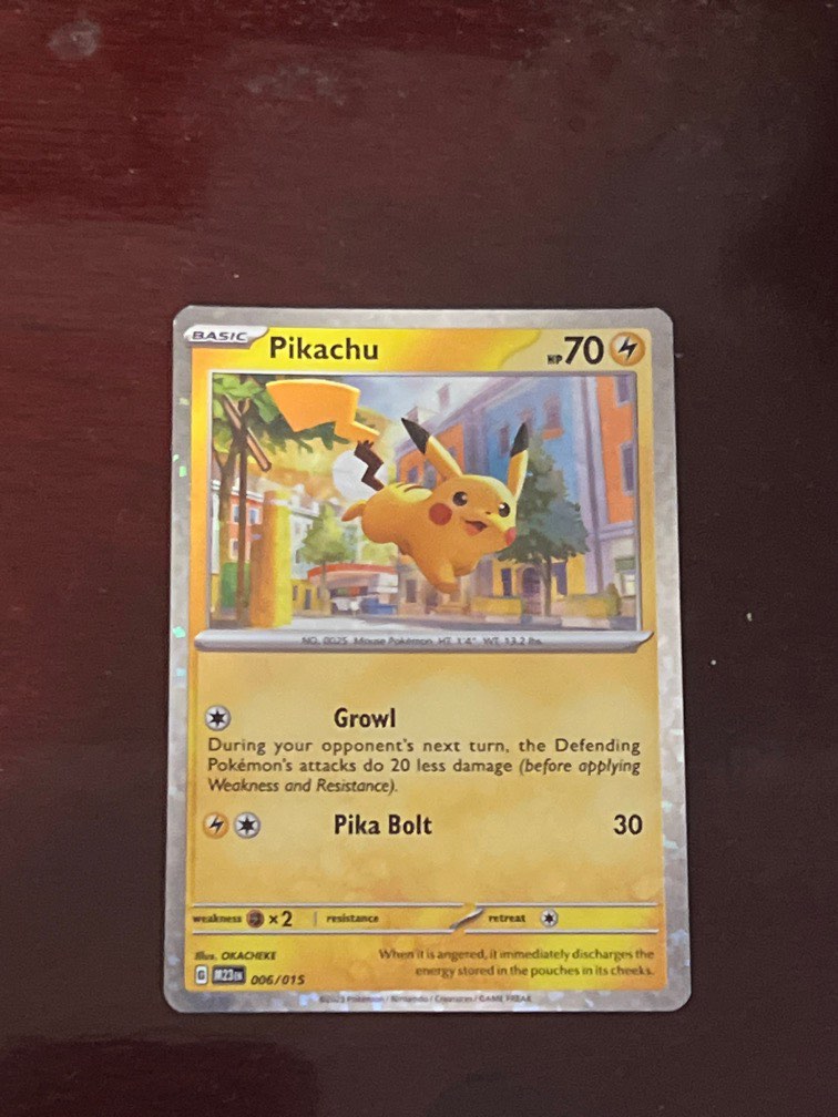Shiny Holo Pikachu ( limited edition), Hobbies & Toys, Memorabilia ...