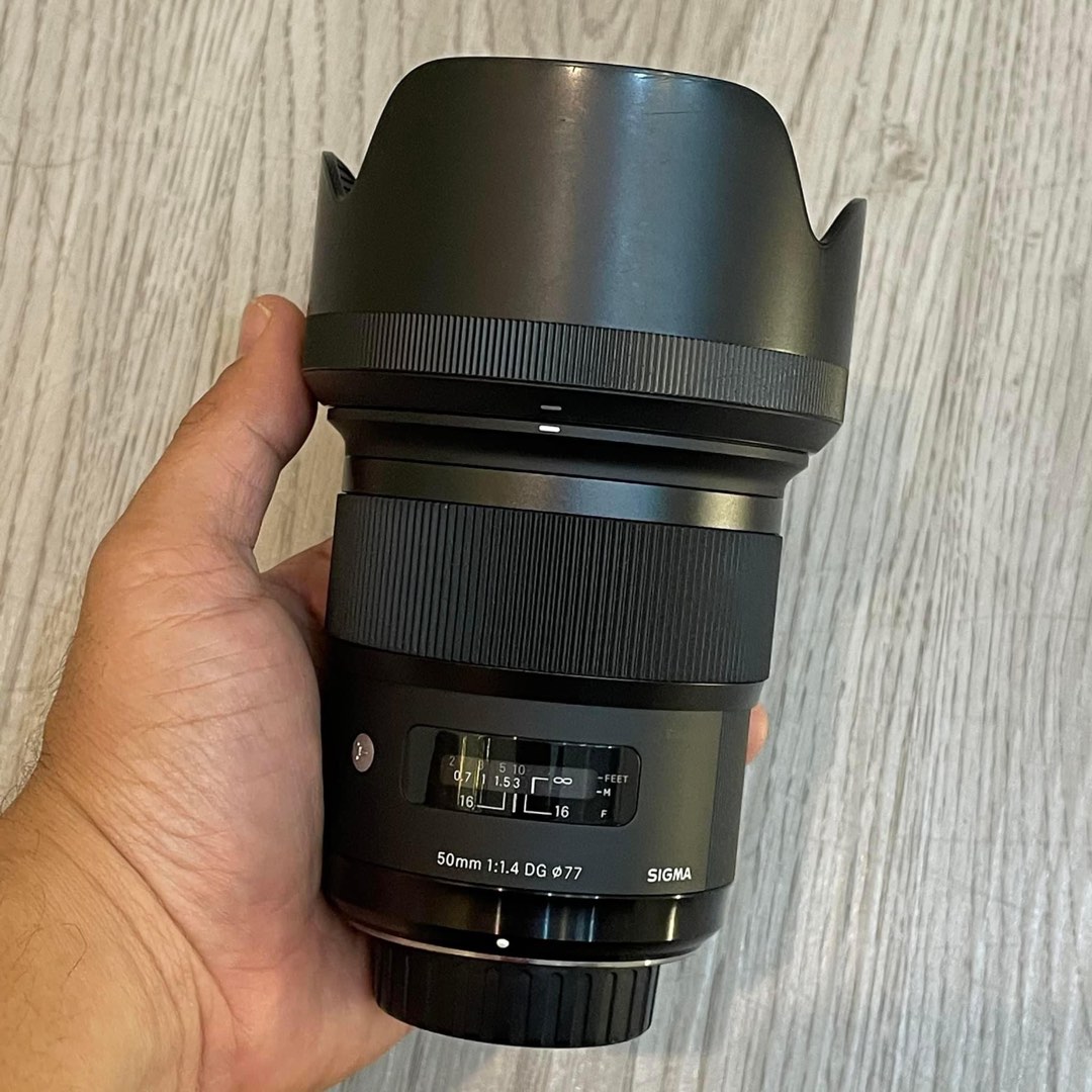 SIGMA ART 50mm f1.4 (Nikon), Photography, Lens & Kits on Carousell