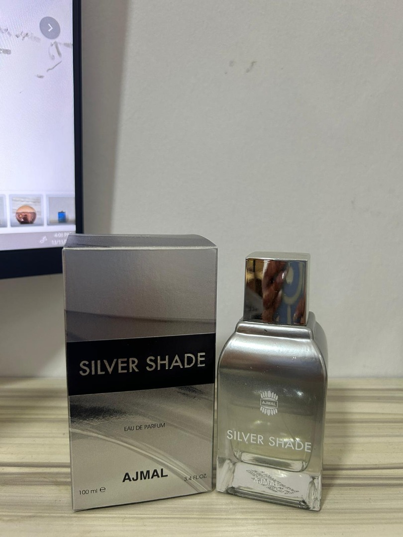 Silver Shade Ajmal EDP 100mL, Beauty & Personal Care, Fragrance ...