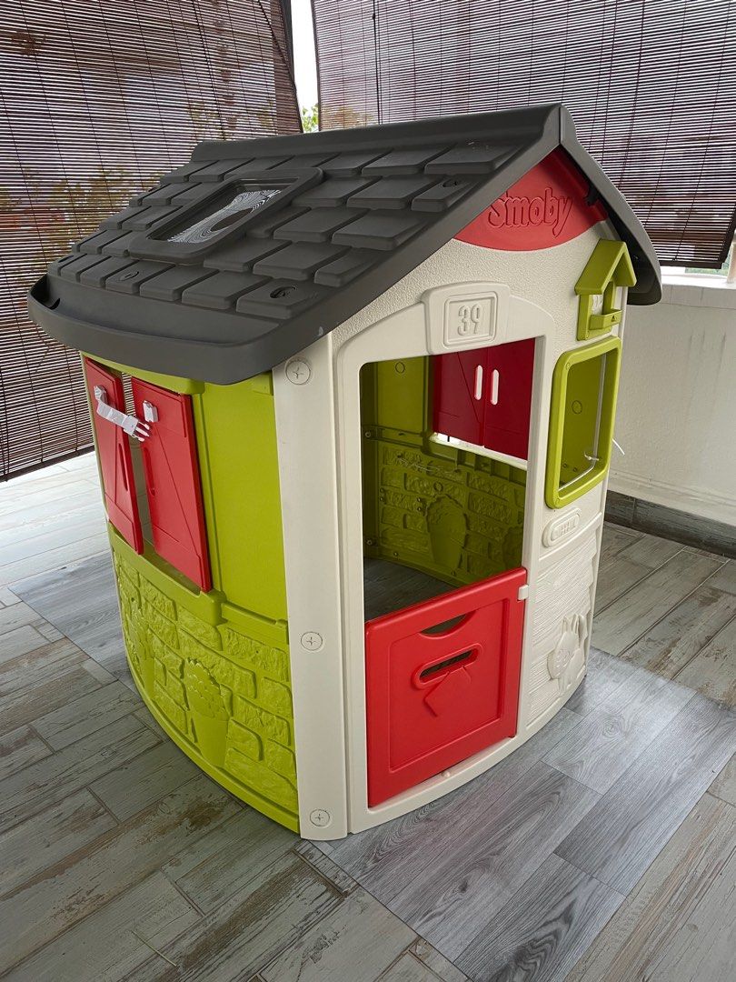 Smoby Neo Jura Lodge Playhouse, Hobbies & Toys, Toys & Games on Carousell