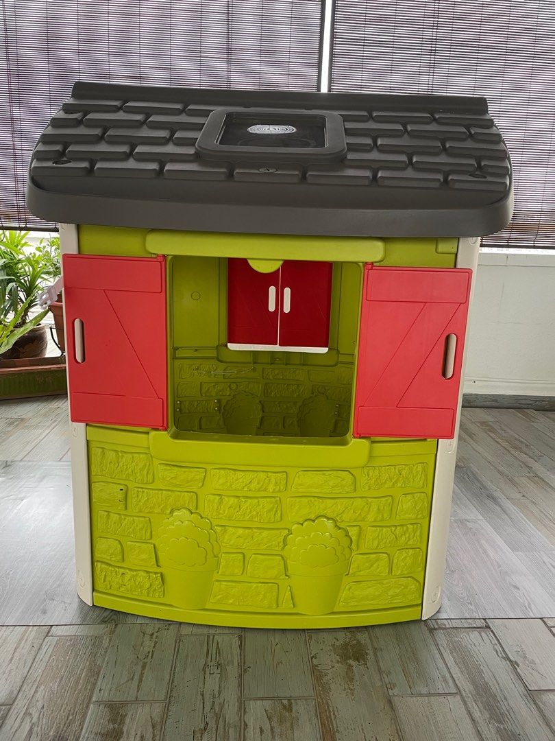 Smoby Neo Jura Lodge Playhouse, Hobbies & Toys, Toys & Games on Carousell