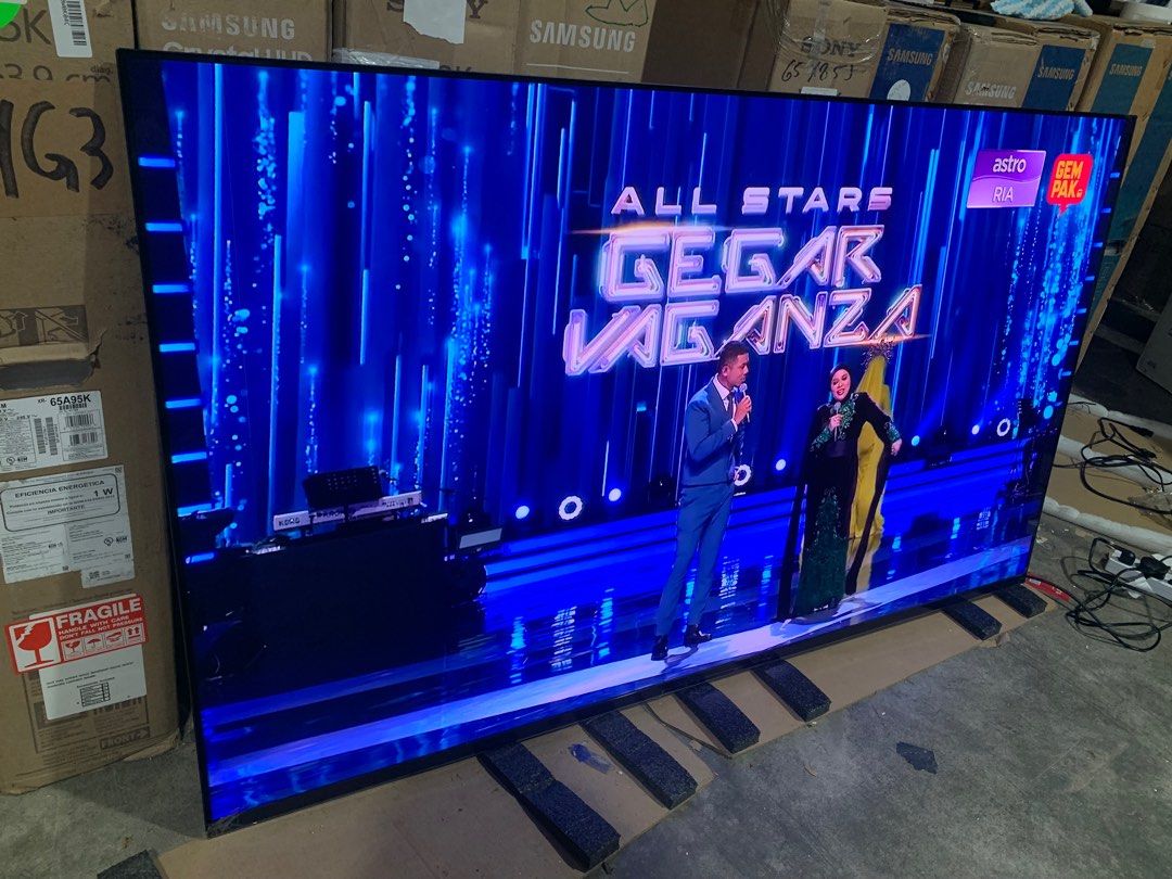 Sony 65A95K 4K Ultra HD TV A95K Series: BRAVIA XR OLED Smart Google TV ...