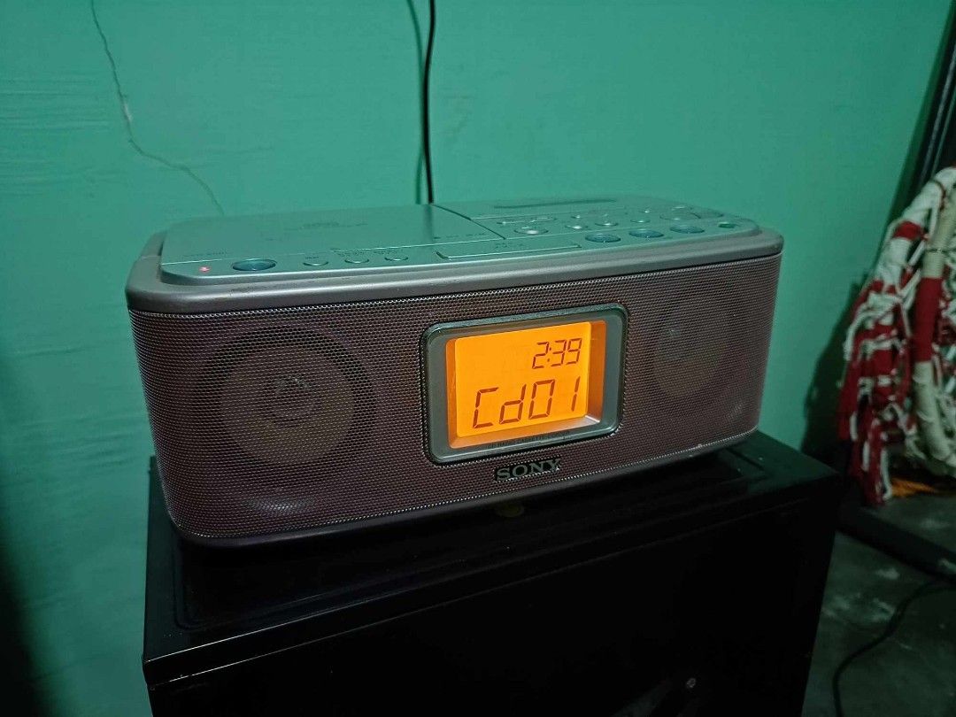Sony radio, cd player, and cassette player, Audio, Portable Music Players on Carousell