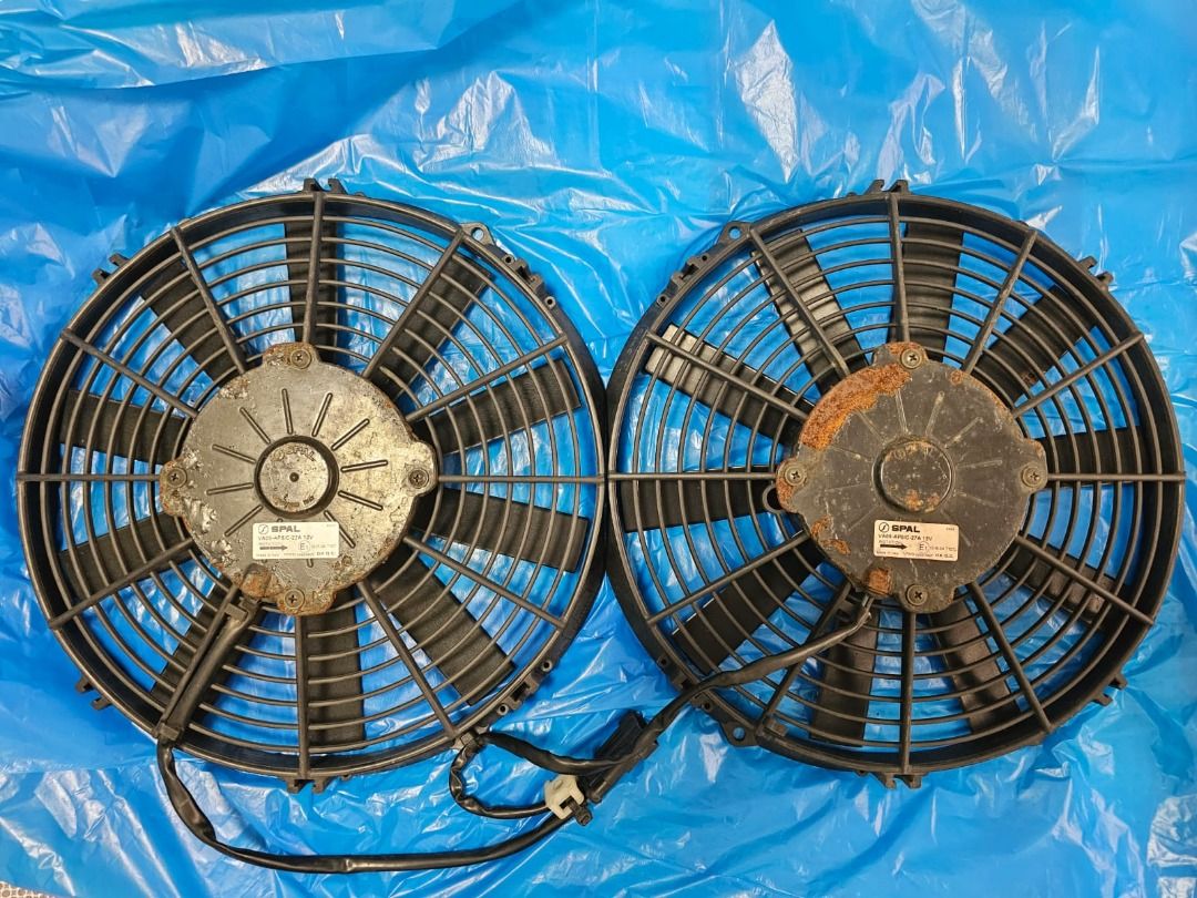 SPAL Radiator Fan VA09-AP8/C-27A, Car Accessories, Electronics & Lights ...