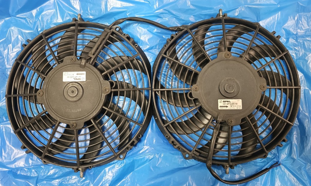 Spal Radiator Fan VA11-AP7/C-57S, Car Accessories, Electronics & Lights ...
