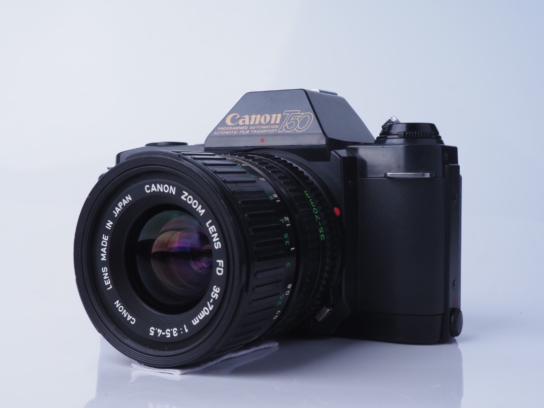 [Sparepart] Canon T50 SLR with Canon FD 35-70mm Lens, Photography, Cameras on Carousell