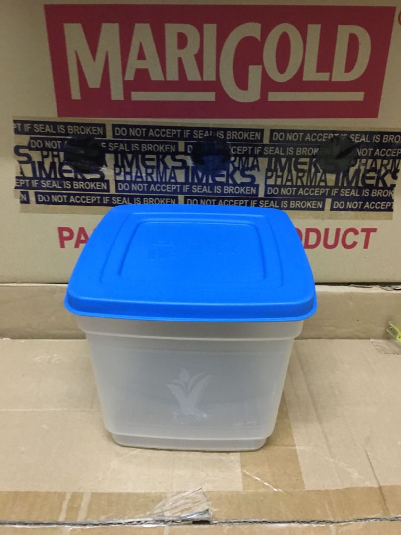 Square Shape Plastic Container, Furniture & Home Living, Kitchenware ...