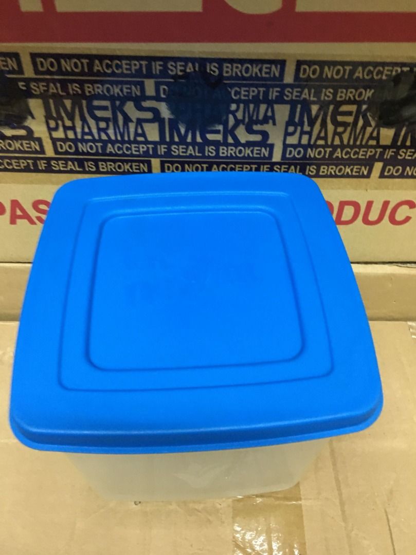 Square Shape Plastic Container, Furniture & Home Living, Kitchenware ...