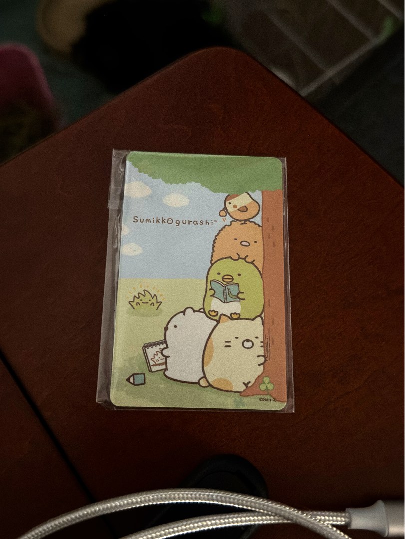 Sumikko Gurashi Ez-Link Card Official, Hobbies & Toys, Travel, Travel ...