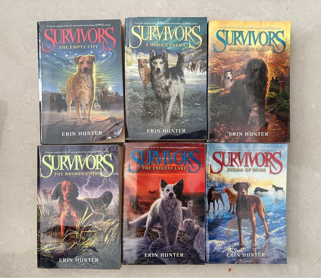 Survivors Box Set: Volumes 1 to 6 by Erin Hunter, Hobbies & Toys, Books ...
