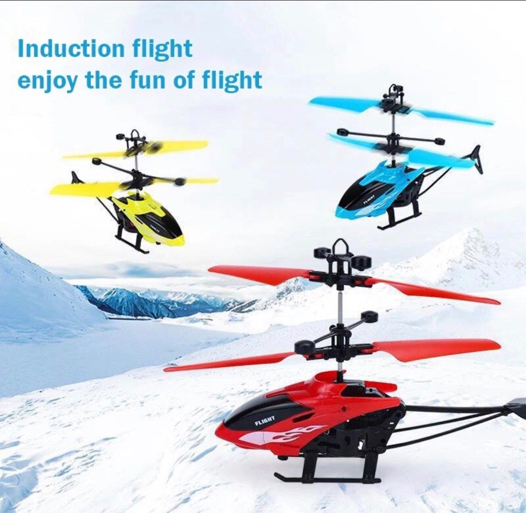 Suspension Helicopter Drop-resistant Induction Aircraft Hover Toys Kids ...