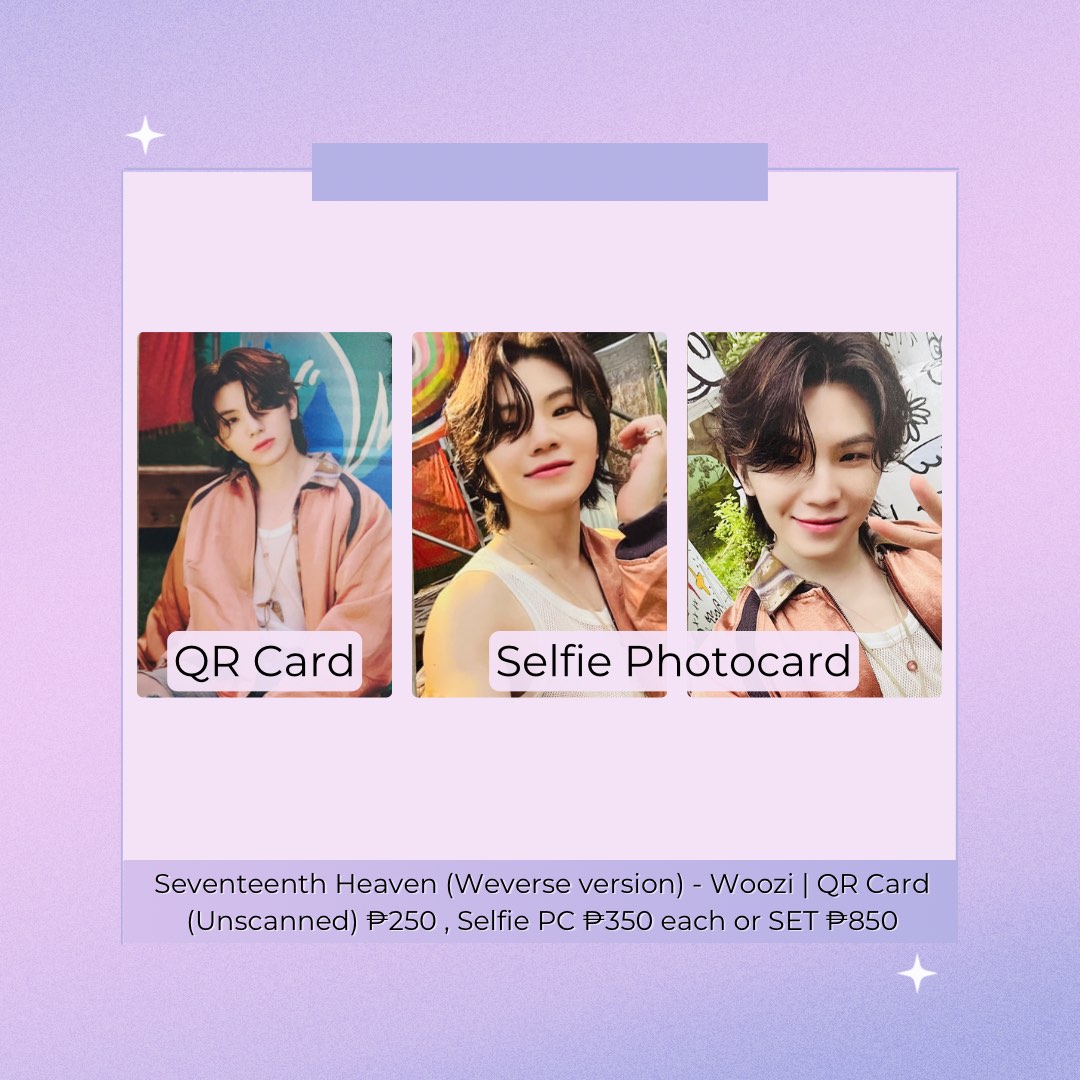 SVT Heaven Weverse ver - Woozi, Hobbies & Toys, Memorabilia ...