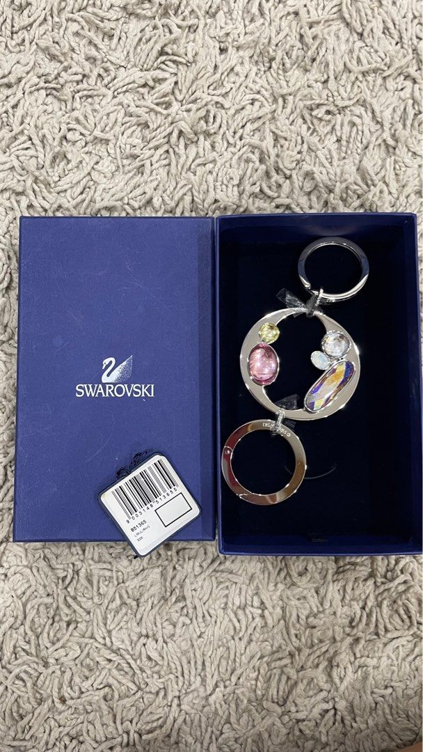 Swarovski Crystal Key Ring, Luxury, Accessories on Carousell