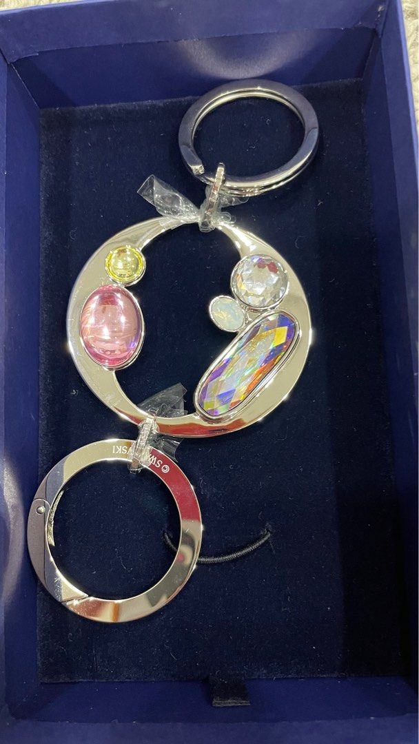 Swarovski Crystal Key Ring, Luxury, Accessories on Carousell