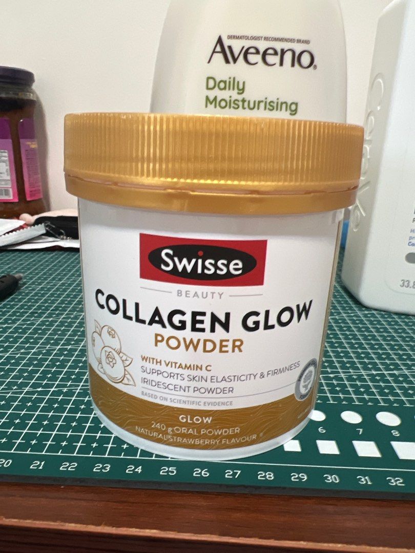 Swisse collagen glow powder 240g , Health & Nutrition, Health ...