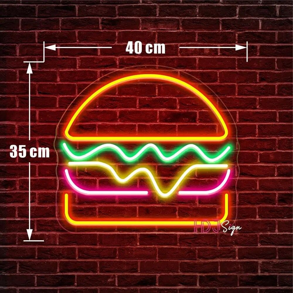 Tacos Neon Sign Light Mexican Restaurant Neon Led Sign Eating Room ...