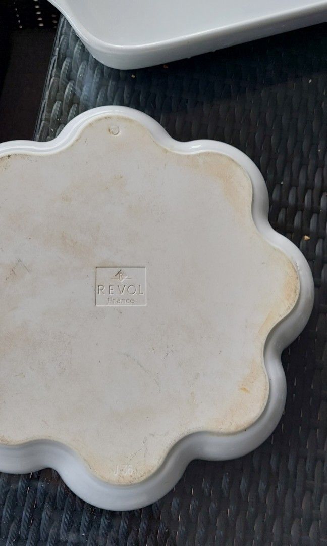 Tart quiche pie mold dish - Revol Porcelain, Furniture & Home Living, Kitchenware & Tableware ...