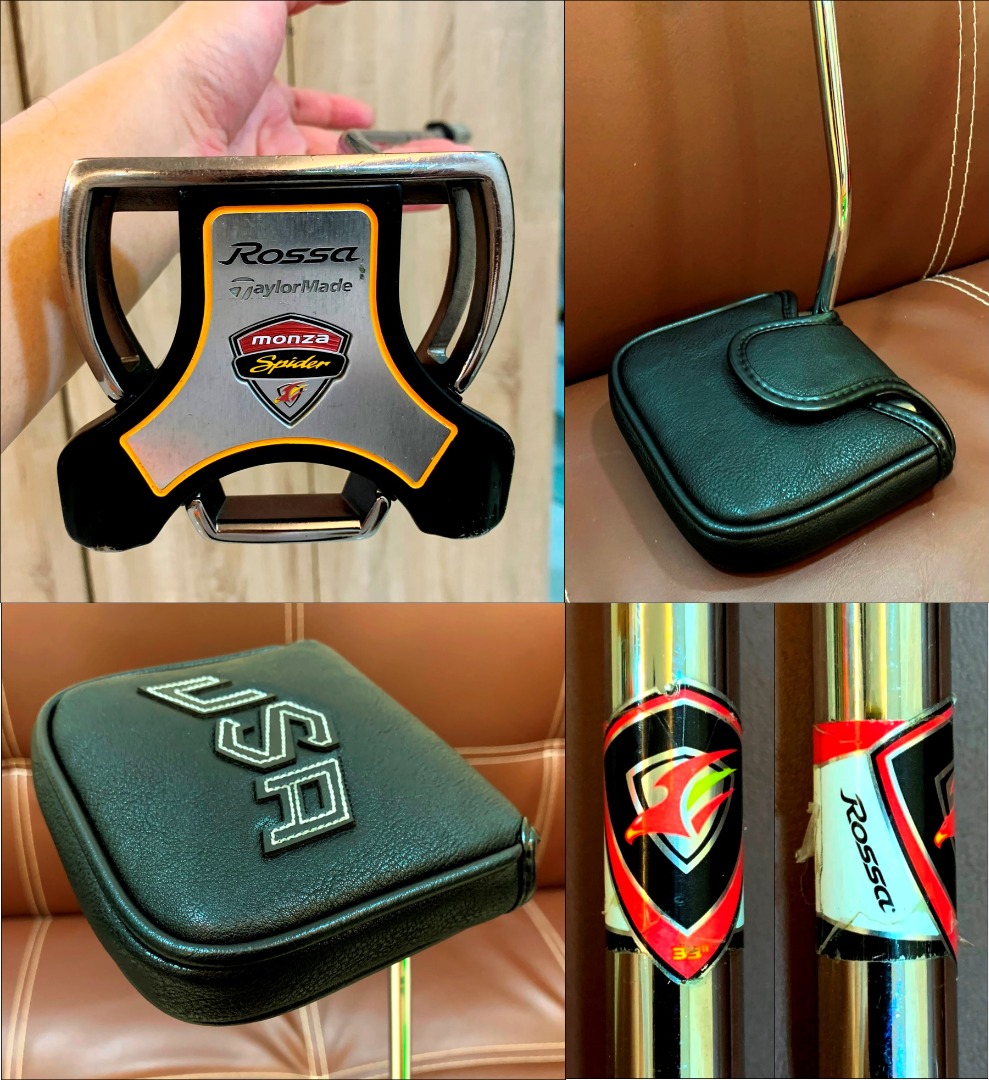 Taylormade Rossa Monza Spider Golf Putter - Face Balance, Sports ...