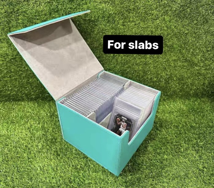 TCG Slab & Toploader Pokemon Pokémon Collectible Card Storage Box ...