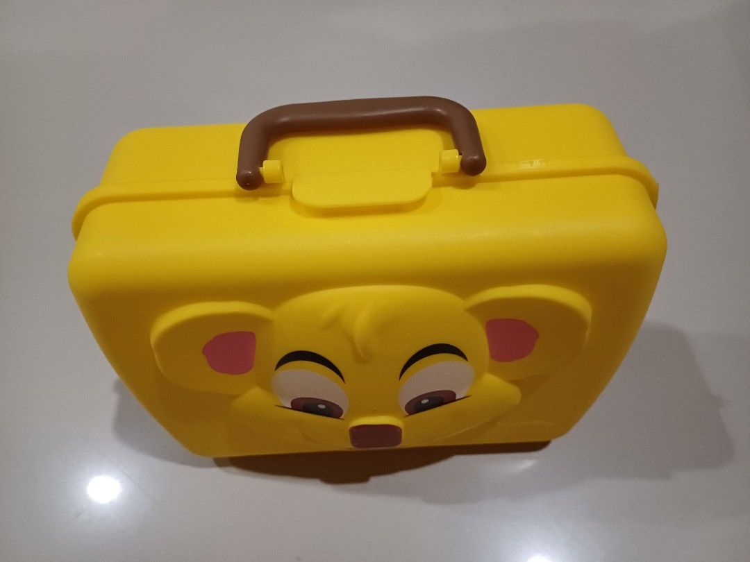 Teddy bear lunch box for kids, Hobbies & Toys, Toys & Games on Carousell