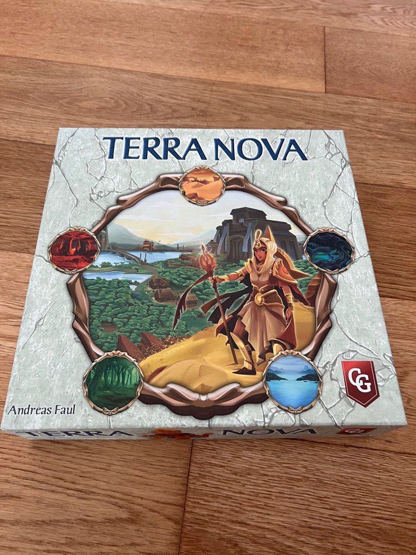 Terra Nova board game, Hobbies & Toys, Toys & Games on Carousell