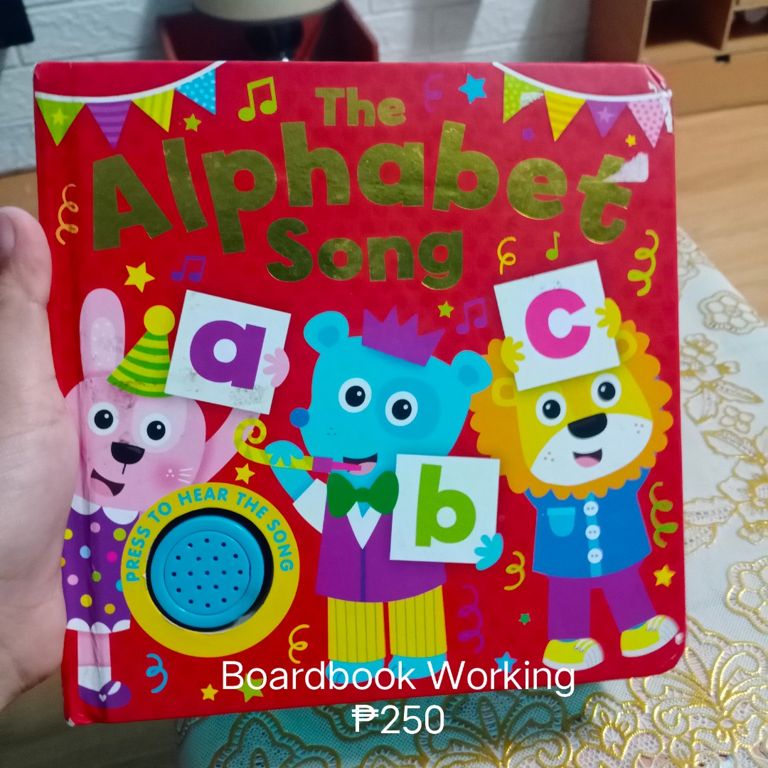 The Alphabet Song sound book, Hobbies & Toys, Books & Magazines ...